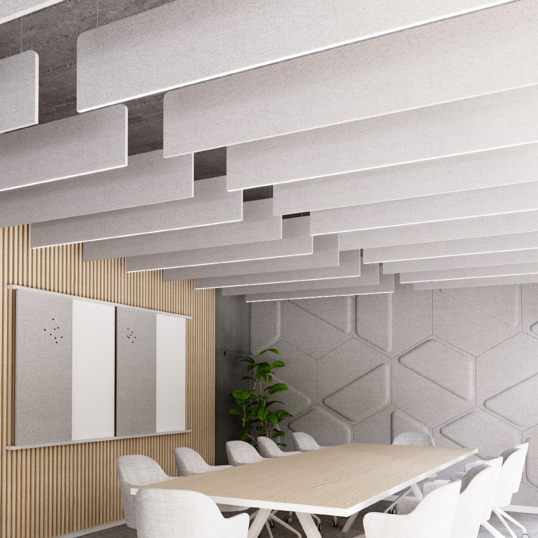 Blade Acoustic Light | Luxxbox | Ultra slim linear lighting & baffle